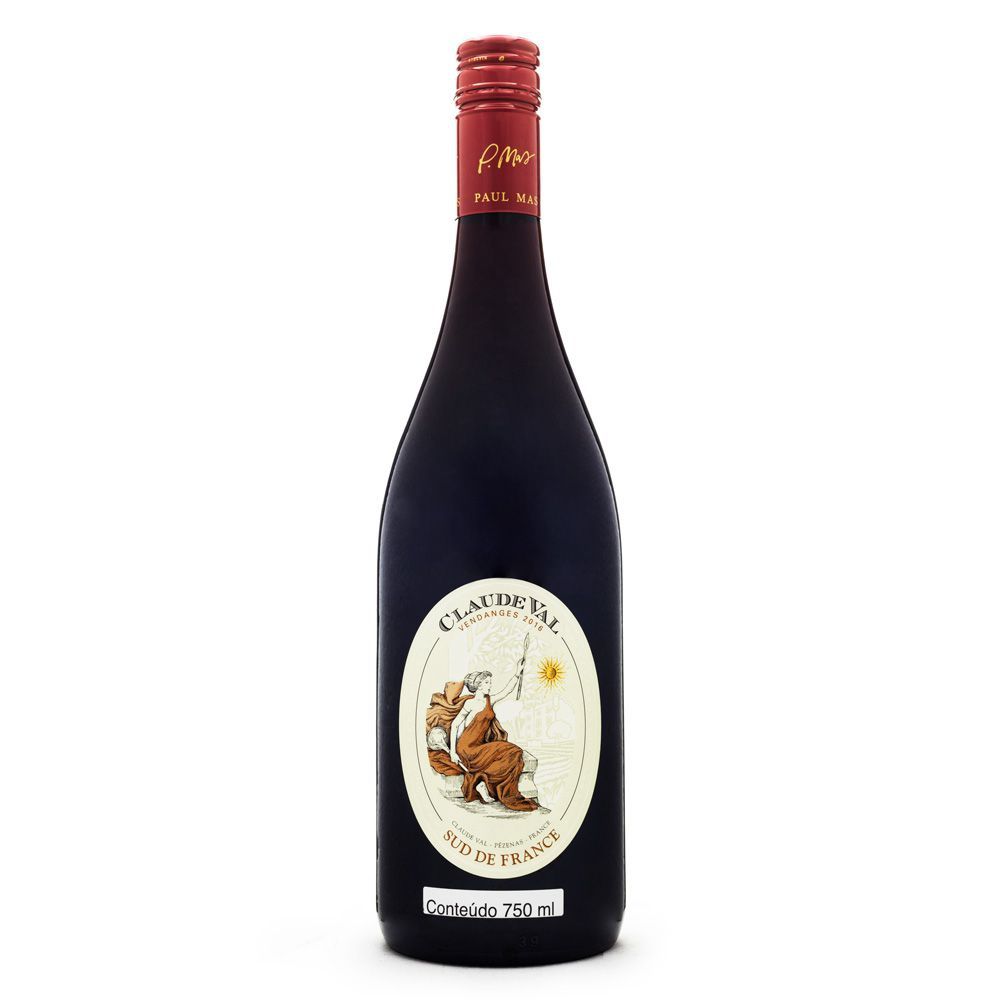VINHO CLAUDE VAL ROUGE 750 ML
